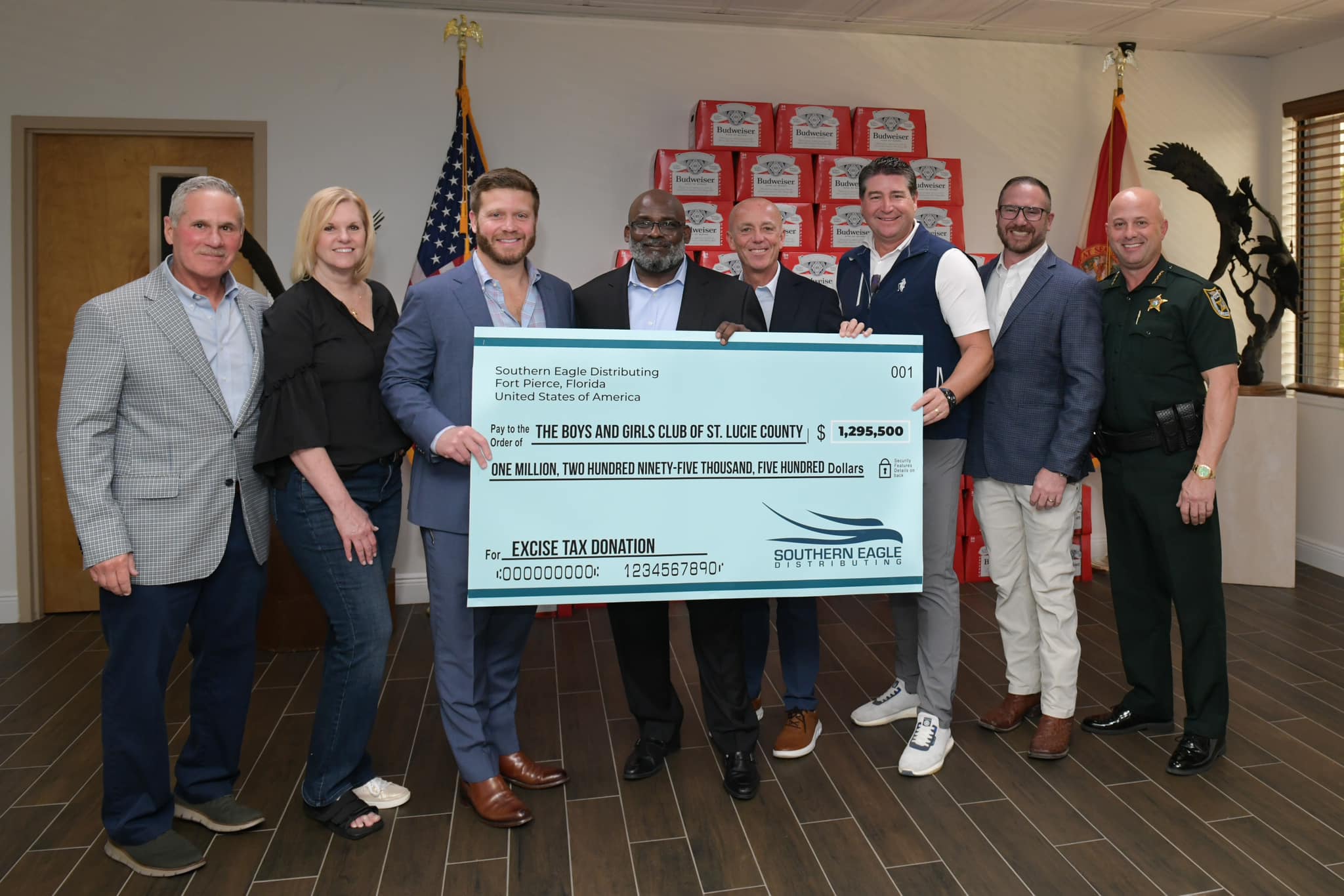 Southern Eagle Distributing’s Historic $1.3 Million Gift Strengthens Future for Boys & Girls ...